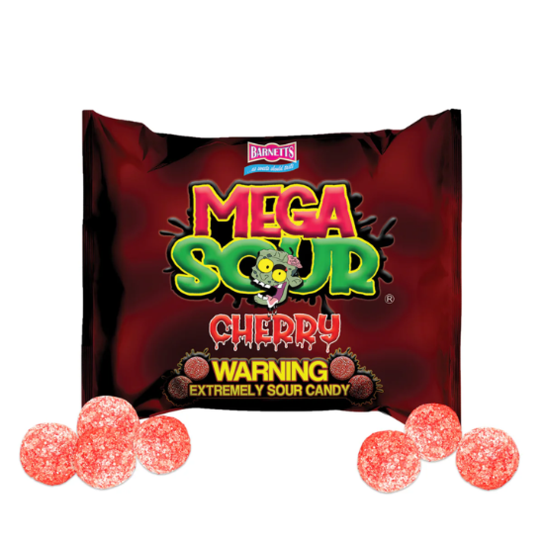 Barnetts Mega Sour Cherry 104g